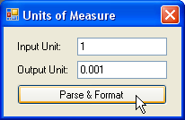 Units of Measure